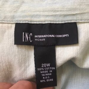 INC International Concepts | Tops | Inc Denim Top | Poshmark